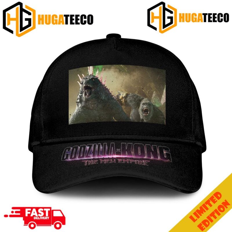 Godzilla x Kong The New Empire Movie Fight Scene Fan Gifts Hat-Cap ...