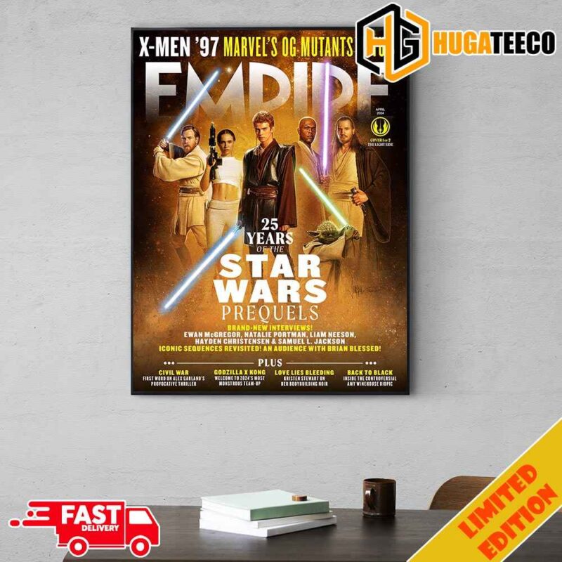 EMPIRE MAGAZINE Celebrates 25 Years Of The Star Wars Prequels Trilogy ...