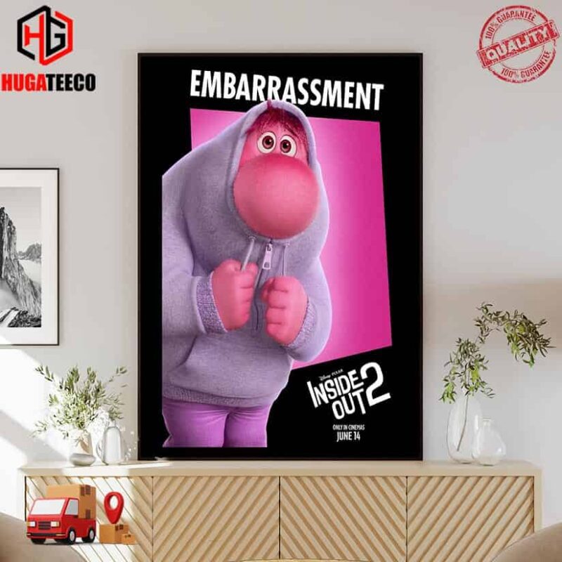 Embrassment Character In Inside Out 2 Only In Cinemas June 14 Poster ...