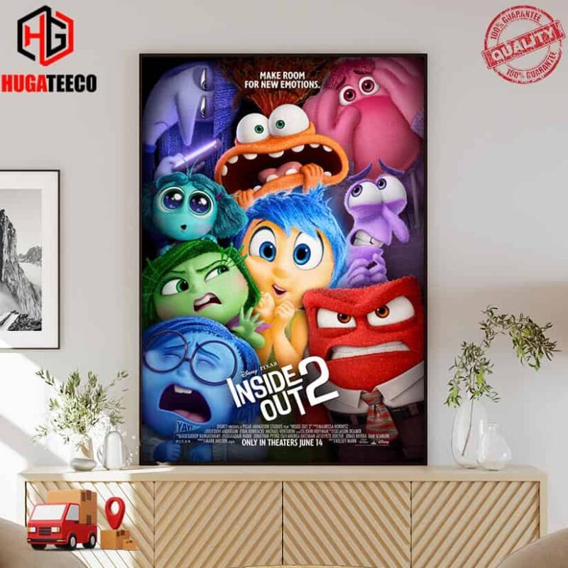 Official Poster For Inside Out 2 Releasing In Theaters On June 14 ...