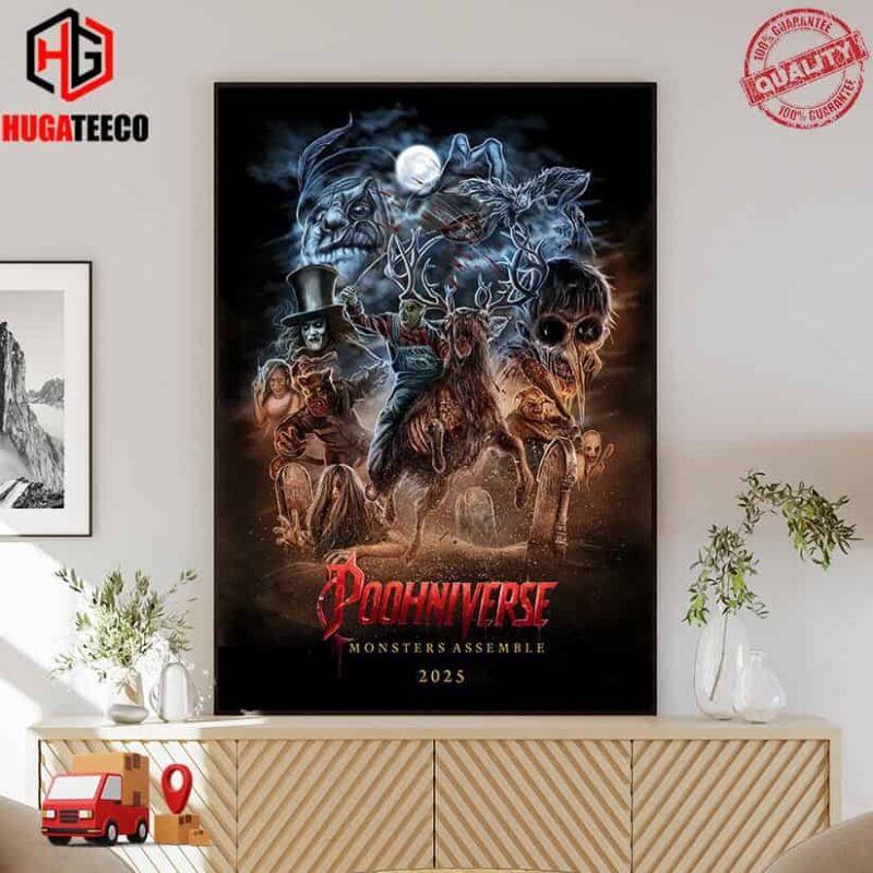 Official Poster For Poohniverse Monster Assemble 2025 Poster Canvas ...