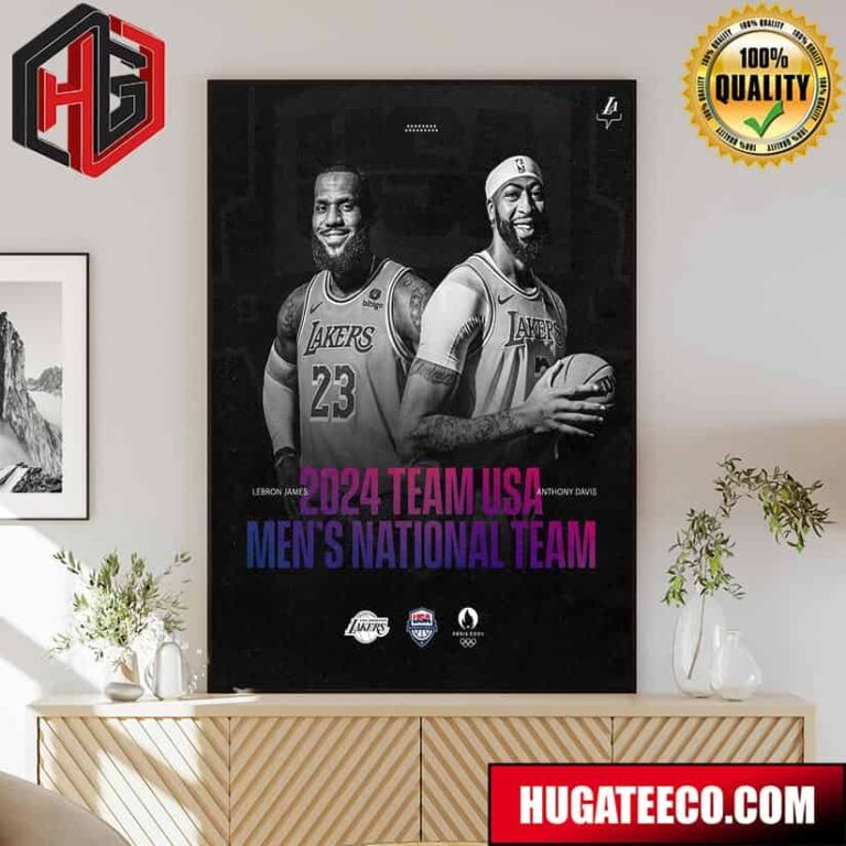 Lebron James And Anthony Davis Rep The Red White And Blue In The ...