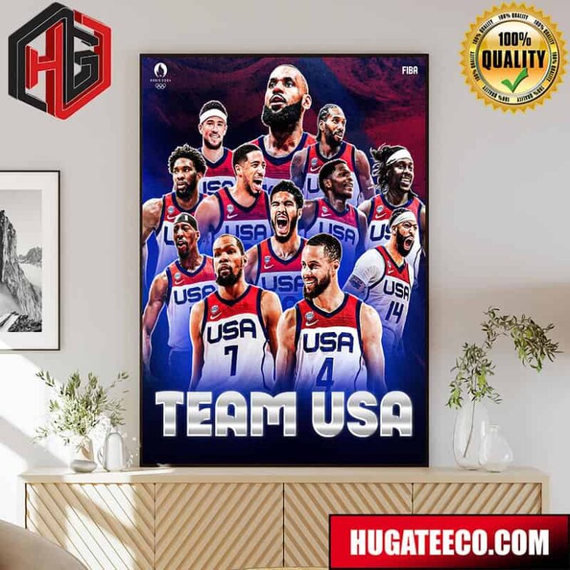 Team USA Men's Basketball Announce A 12-Man Roster For Olympic Paris ...