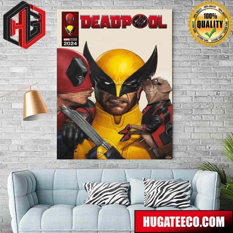 New Look At Deadpool And Wolverine Source Empire Magazine T-Shirt ...