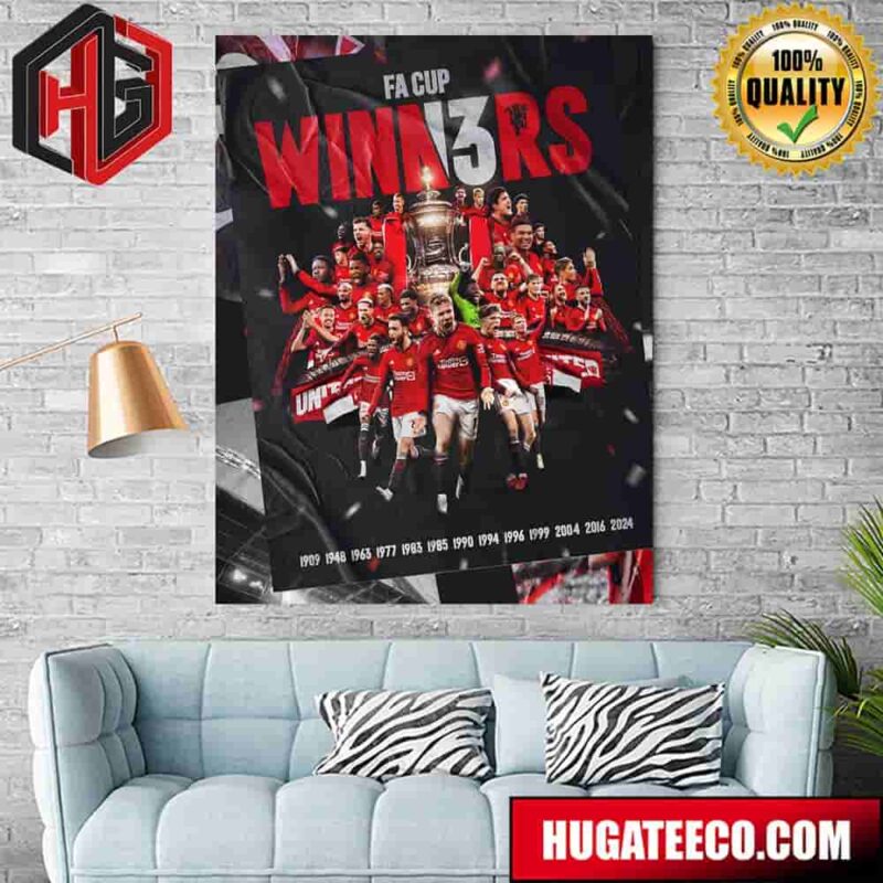 Manchester United Is Champions FA Cup 2024 Still Magic Still Red T ...