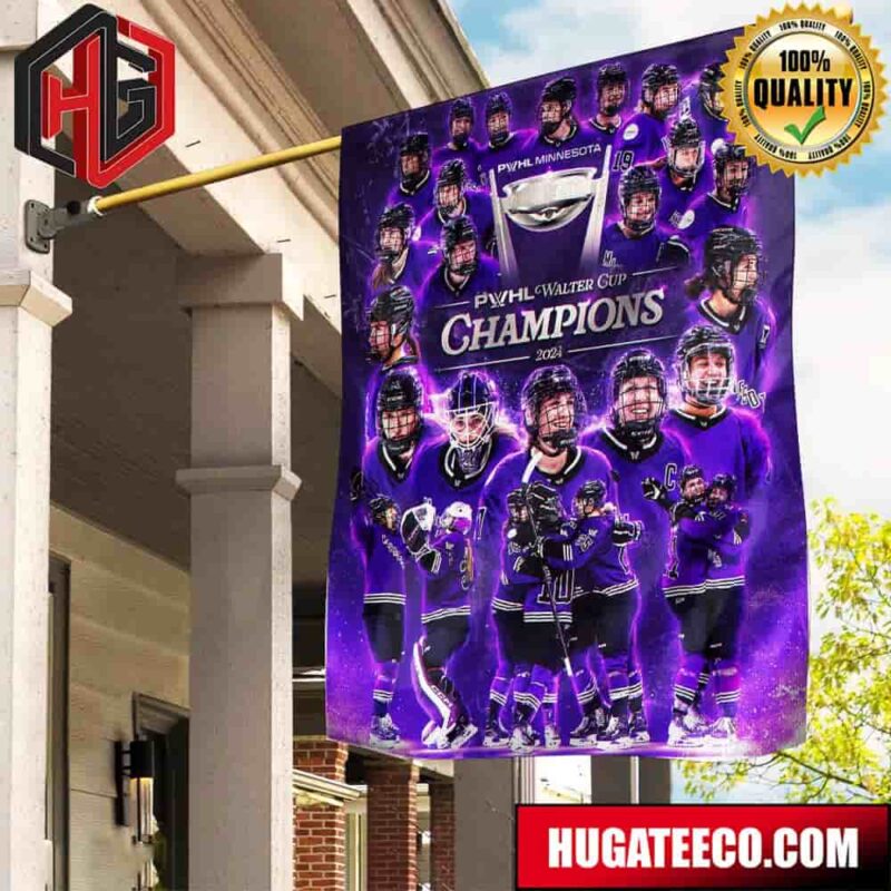 PWHL Minnesota PWHL Walter Cup Champions 2024 T-Shirt - Hugateeco
