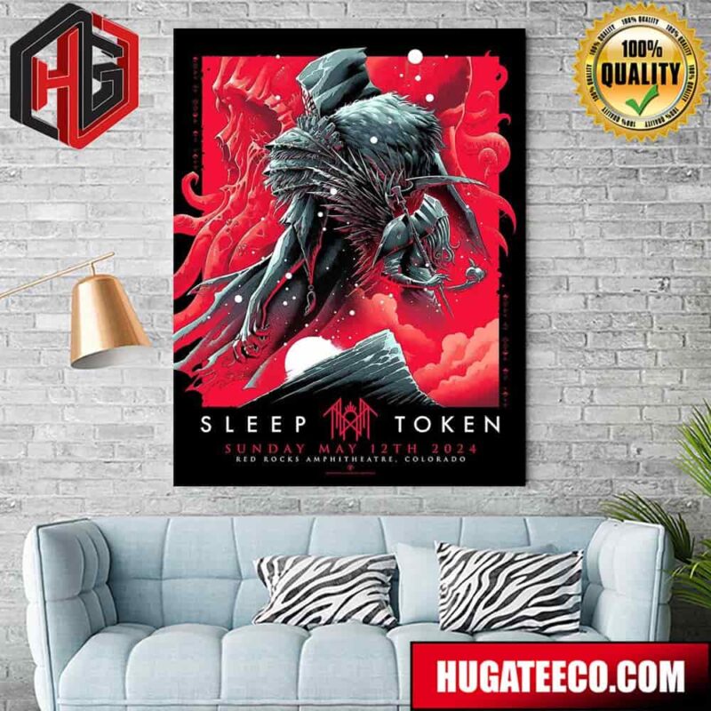 Sleep Token Sunday May 12th 2024 Red Rocks Amphitheatre Colorado ...