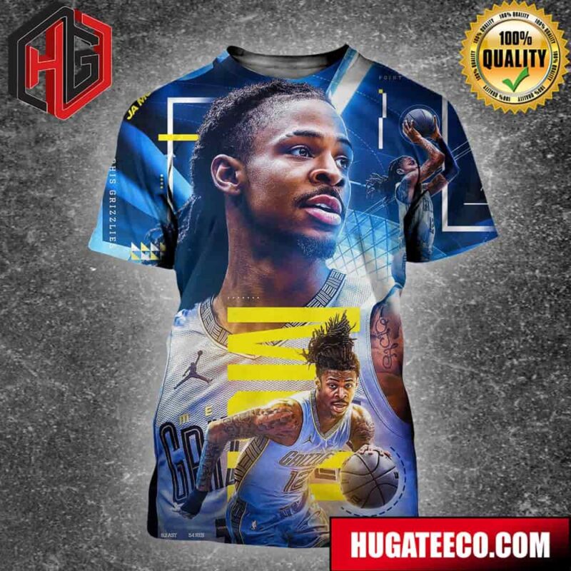 Temetrius Jamel Ja Morant Memphis Grizzlies NBA 3D T-Shirt - Hugateeco