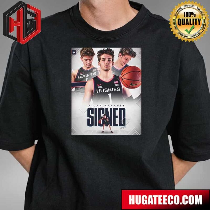 Welcome To Uconn Huskies Aidan Mahaney T-Shirt - Hugateeco