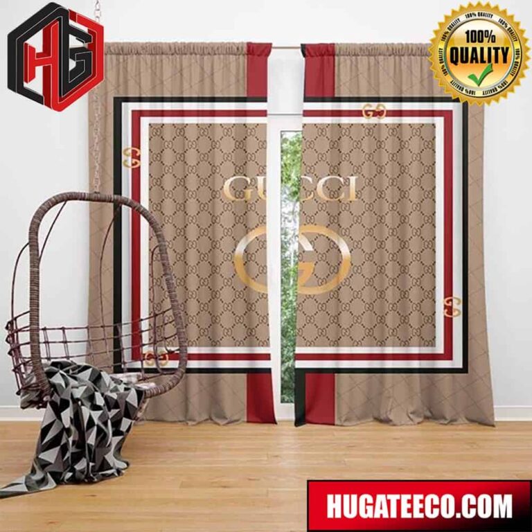 Duplicate Gucci Logo Fashion Luxury Brand Home Decor For Living Room ...