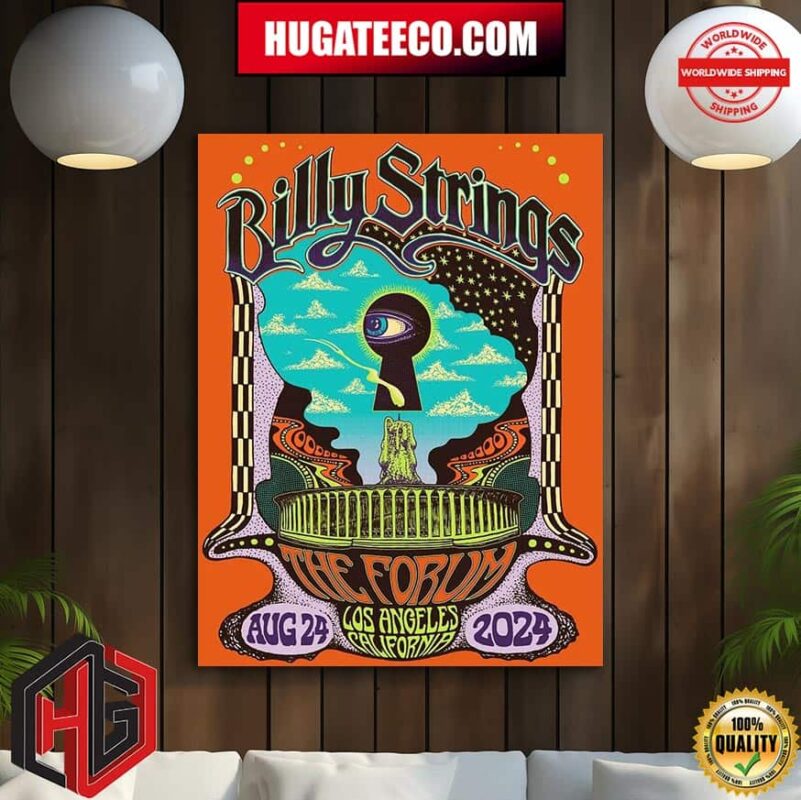 Billy Strings May 17th 18th 2024 Fiddler's Green Amphitheatre Greenwood ...