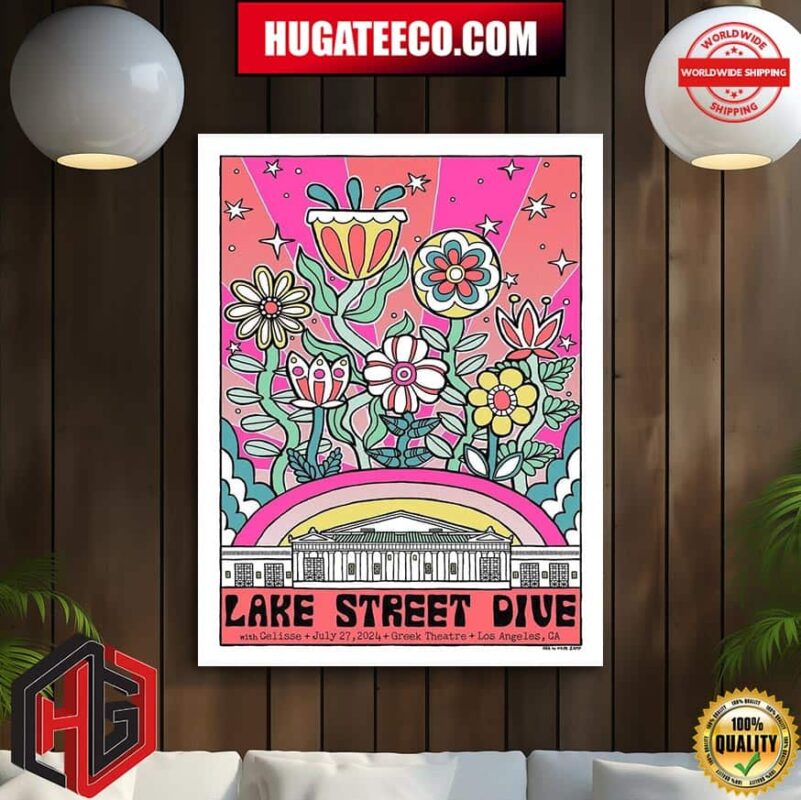 Lake Street Dive With Celisse On July 27 2024 At The Greek Theatre In ...
