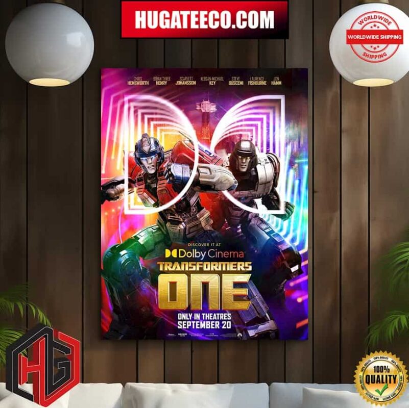 Official Poster For Transformers One Discover The Untold Origin Story ...