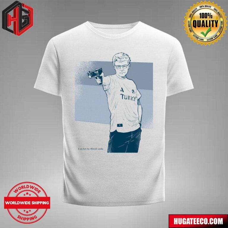 Silver Medal Turkey Shooter Yusuf Dikec Olympic Paris T-Shirt - Hugateeco