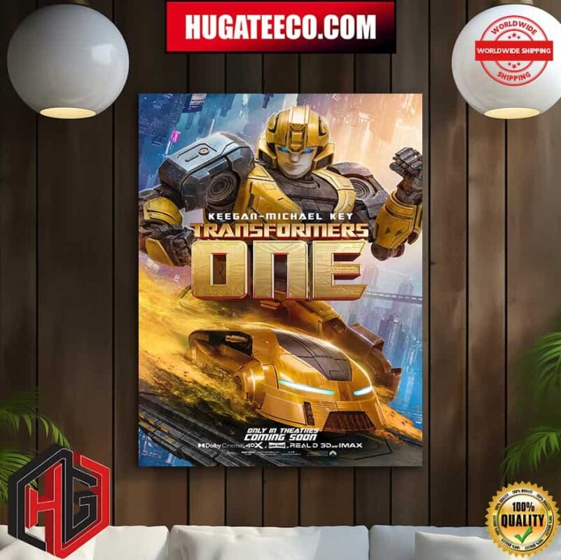 Transformers One Bumble Bee Keengan-Michael Key Time To Punch In Only ...