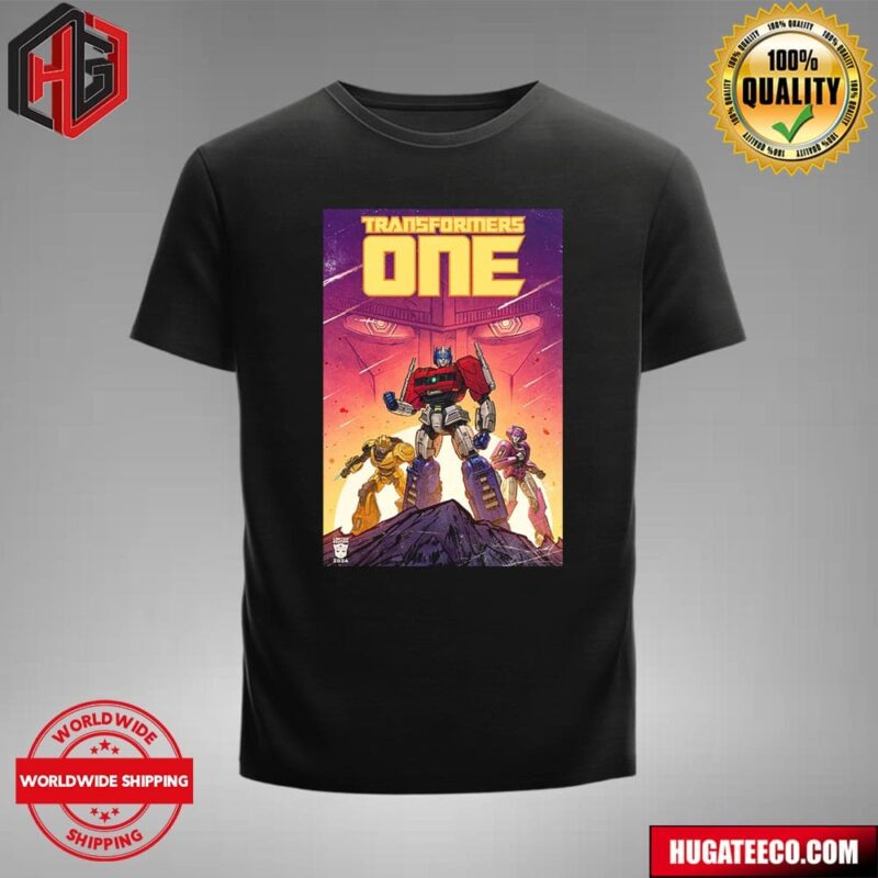 Official Poster For Transformers One Built Like Brothers Forged Into ...