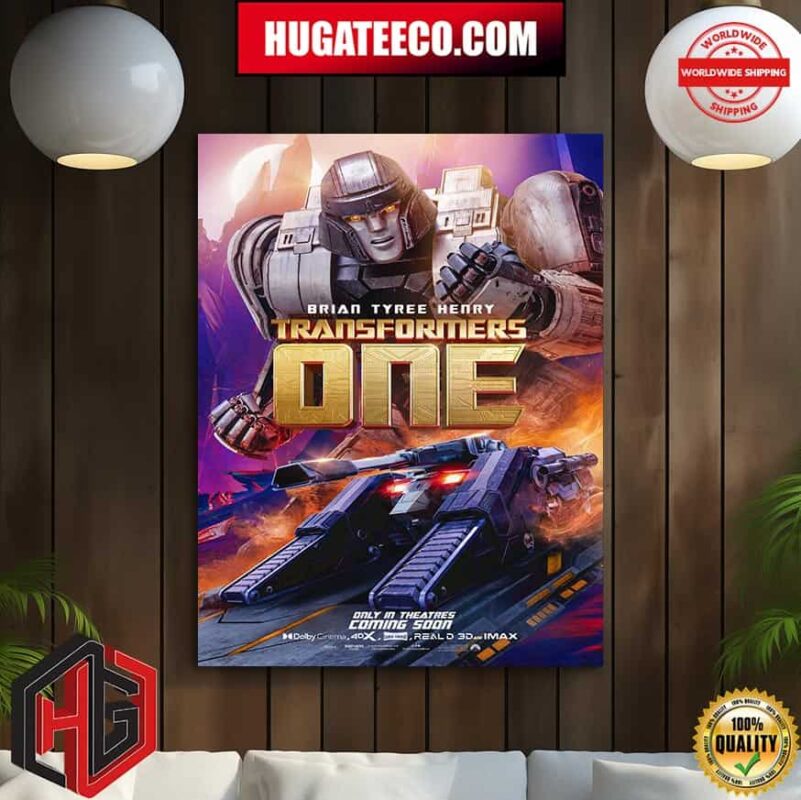 Official Poster For Transformers One Built Like Brothers Forged Into ...