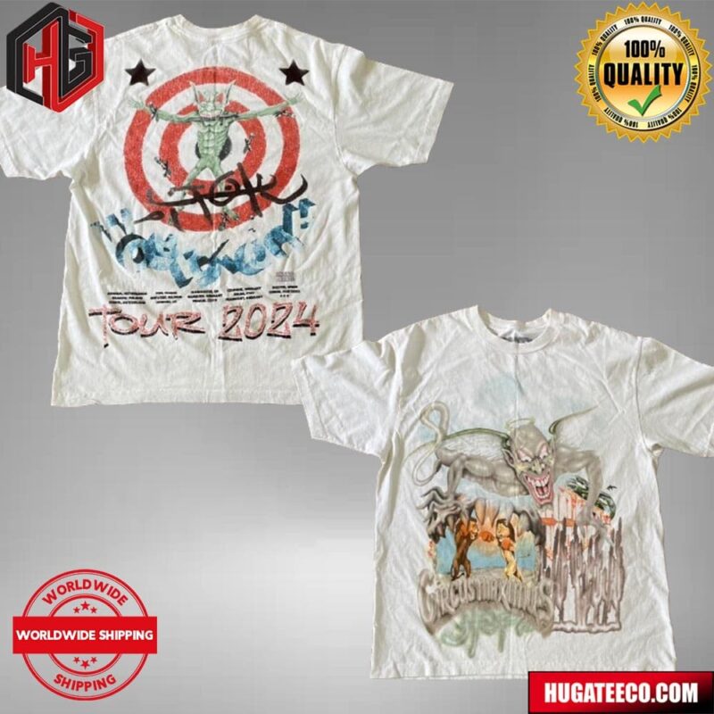 Travis Scott UTOPIA Camiseta Circus Maximus Evil Europe Tour 2024 At ...